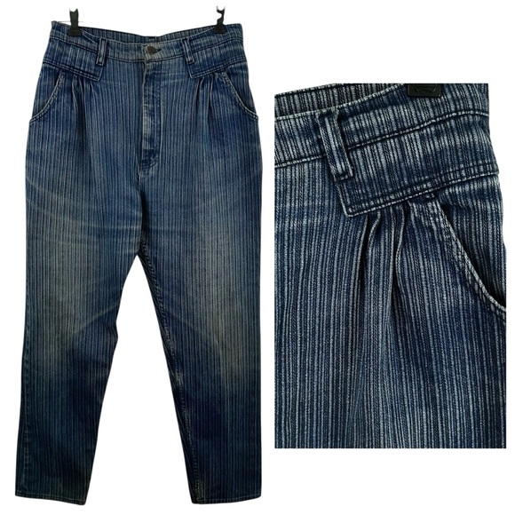 buffalo junction | Jeans | Buffalo Junction Vtg Y2k Pleated Pinstripe ...